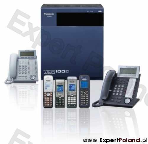 Panasonic KX-TDA100D - Centrale cyfrowe, sieci komputerowe, sieci ...